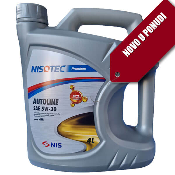 AUTOLINE SAE 5W-30 4/1 NISOTEC – Brižine