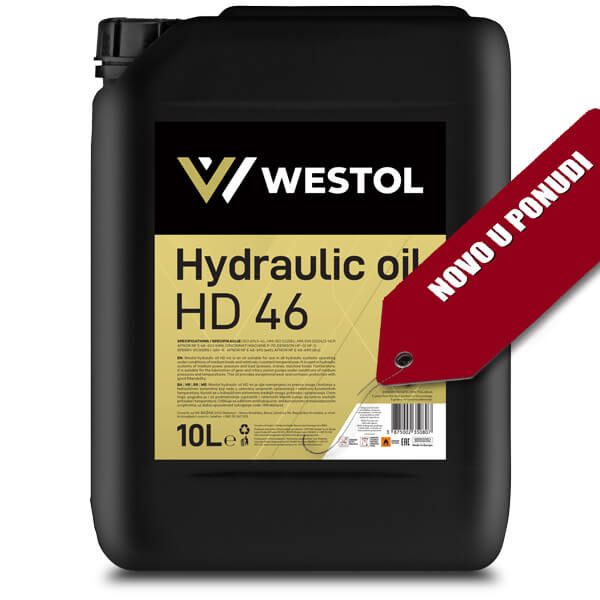 HYDRAULIC OIL HD 46 10/1 WESTOL – Brižine